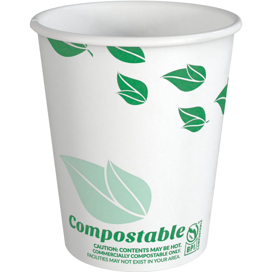 Paper Cups (Labeled Compostable) - Sustainable Stanford